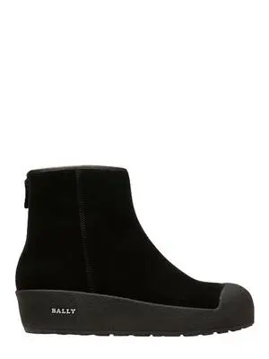 Bally Guard Leather Snow Boots - Black