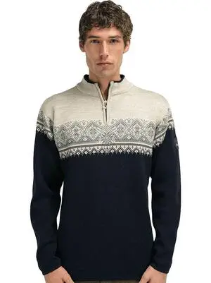 DALE OF NORWAY Moritz Sweater - Black/sandstone