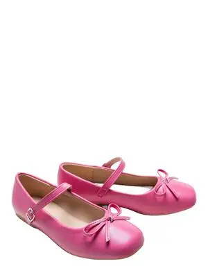 TULLEEN Julietta Bow Flats - Pink