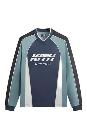 Kith Malik Long Sleeve Mesh Jersey - Nocturnal