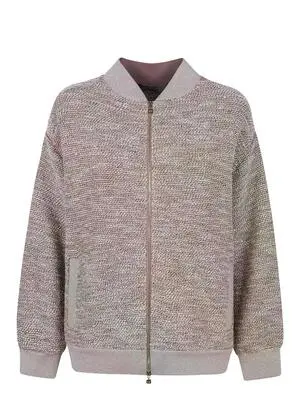 D.exterior Zip-fastening Bomber Jacket - Neutrals