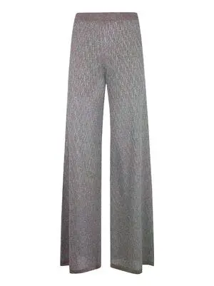 D.exterior Zigzag-pattern Trousers - Neutrals