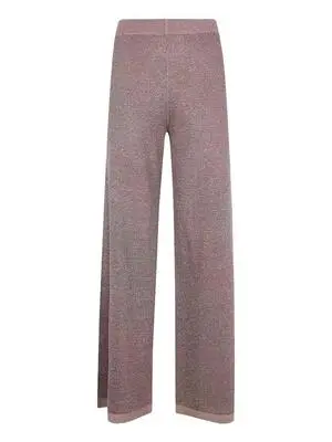 D.exterior Elasticated-Waistband Trousers Pink