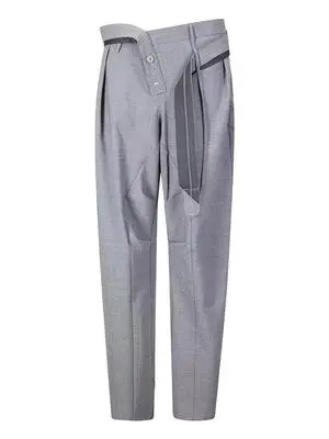 Ottolinger Strapped Baggy Trousers - Grey