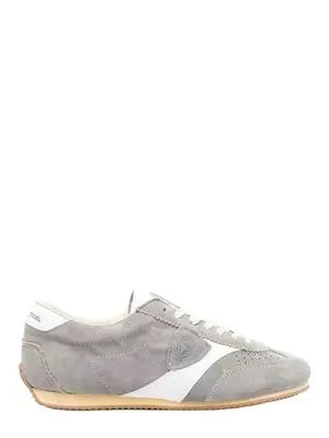 Philippe Model Planche Suede-panelled Sneakers - Grey