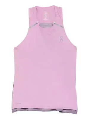 On Reflective Panel Tank Top - Pink