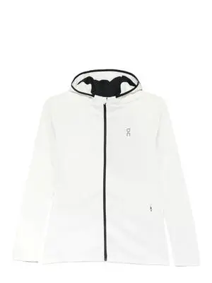 On Zip Hooded Jacket - White