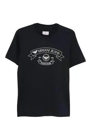 Emporio Armani Logo T-shirt - Blue