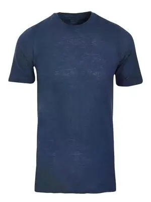 120% Lino Short-sleeve T-shirt - Blue