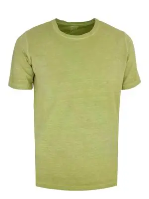 120% Lino Short-sleeve T-shirt - Green
