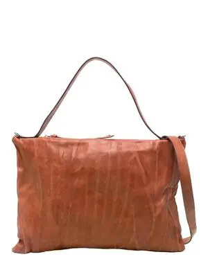SOMMET Medium Lexi Top-zip Shoulder Bag - Brown