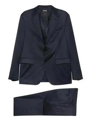 Zegna Flap Pocket Suit - Blue