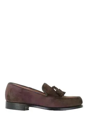 CHEANEY Brooklyn Tassel Loafers - Brown
