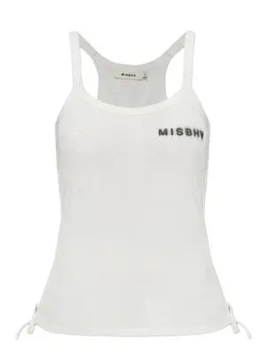 MISBHV Logo-print Tank Top - White