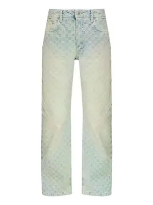 MISBHV Monogram-Jacquard Jeans