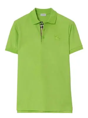 Burberry Cotton Polo Shirt - Green