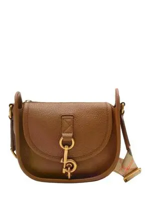 Burberry Mini B-clip Messenger Bag - Brown