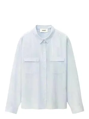 Ba&sh Porzia Buttoned Shirt - Blue