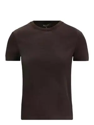 Loro Piana Logo-embroidered T-shirt - Brown