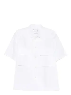Sacai Pocket Short-sleeve Shirt - White