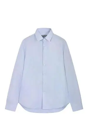Canali Oxford Cotton Shirt - Blue