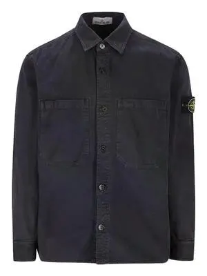 Stone Island Chest-pocket Overshirt - Blue