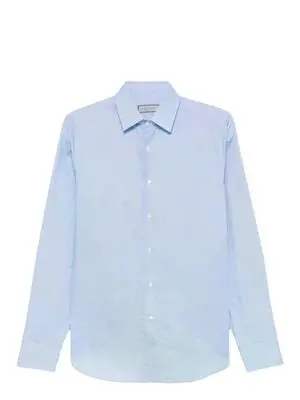 Canali Checked Shirt - Blue