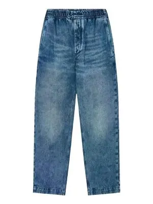 MARANT Timeo Elasticated-waistband Jeans - Blue