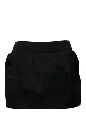 YCH Puff Mini Skirt - Black