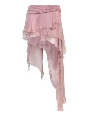 STOLEN STORES Fairy Layered Mini Skirt - Pink