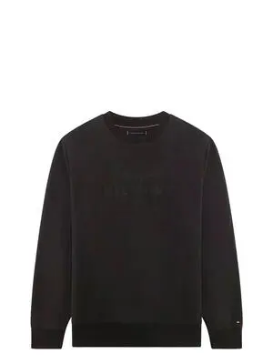 Tommy Hilfiger Logo Sweatshirt - Black