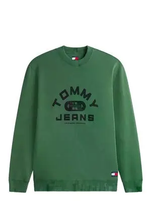 Tommy Hilfiger Graphic Crewneck Jumper - Green