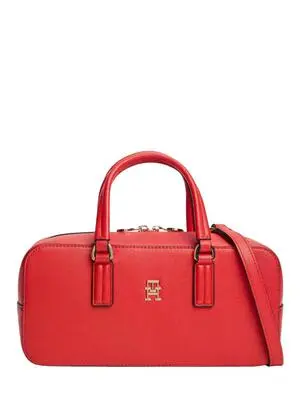 Tommy Hilfiger Logo-plaque Top-handle Bag - Red