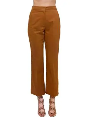 Giambattista Valli Concealed-fastening Trousers - Brown