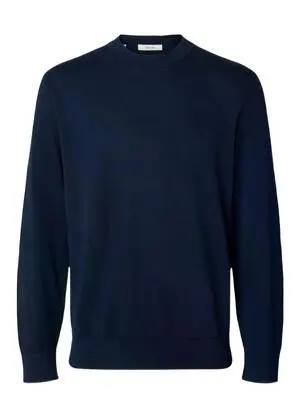 SELECTED Long-sleeved Sweater - Blue