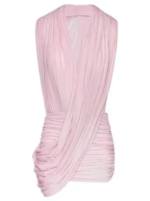 Magda Butrym Draped Mini Dress - Pink