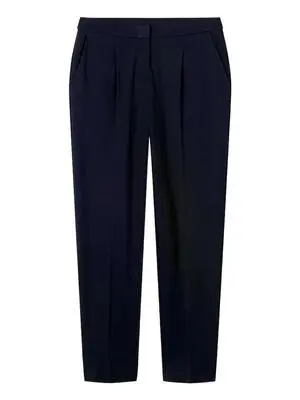 LUISA CERANO Pleated Trousers - Blue