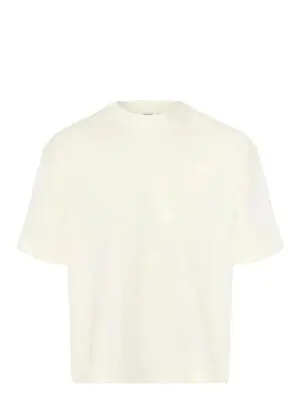 SELECTED Round-neck T-shirt - Neutrals