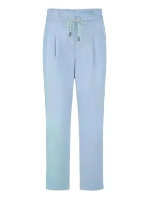 MARCCAIN High-waisted Trousers - Blue