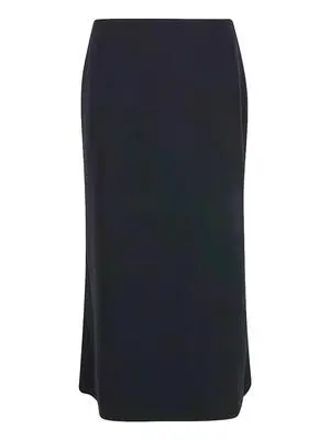 Victoria Beckham Fitted Midi Skirt - Blue