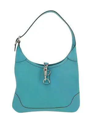 Hermès 2005 Mini Trim Shoulder Bag - Blue