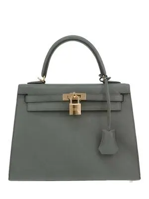 Hermès 25 Kelly Handbag - Green