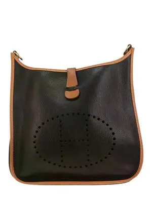 Hermès 1991 Evelyne Shoulder Bag - Black