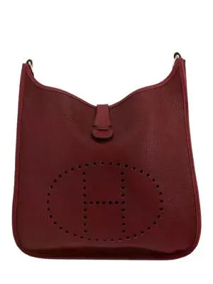 Hermès 2000s Evelyne Shoulder Bag - Red