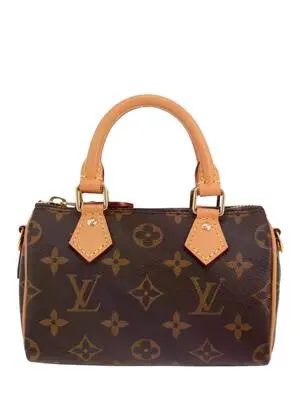 LOUIS VUITTON Nano Speedy Monogram - Brown