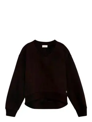 Calvin Klein V-neck Long-sleeve Sweater - Black