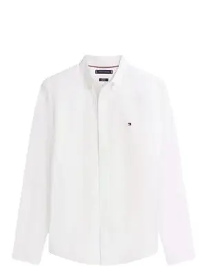 Tommy Hilfiger Long-sleeve Button-down Shirt - White