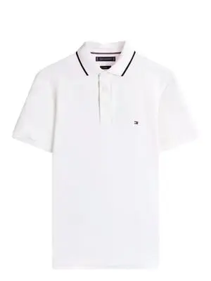 Tommy Hilfiger Short-sleeve Polo Shirt - White