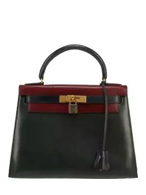 Hermès 1990 28 Kelly Handbag - Green