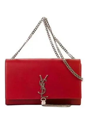 Saint Laurent Chain-strap Shoulder Bag - Red